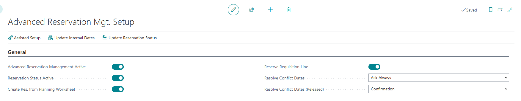 NSS Reservation | WIKI solutions NAVISYS